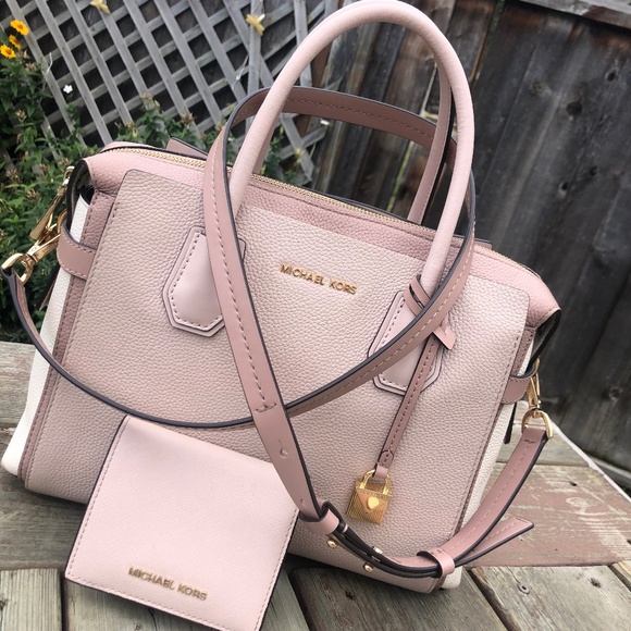 Michael Kors | Bags | Micheal Kors Light Pink Bag And Wallet | Poshmark